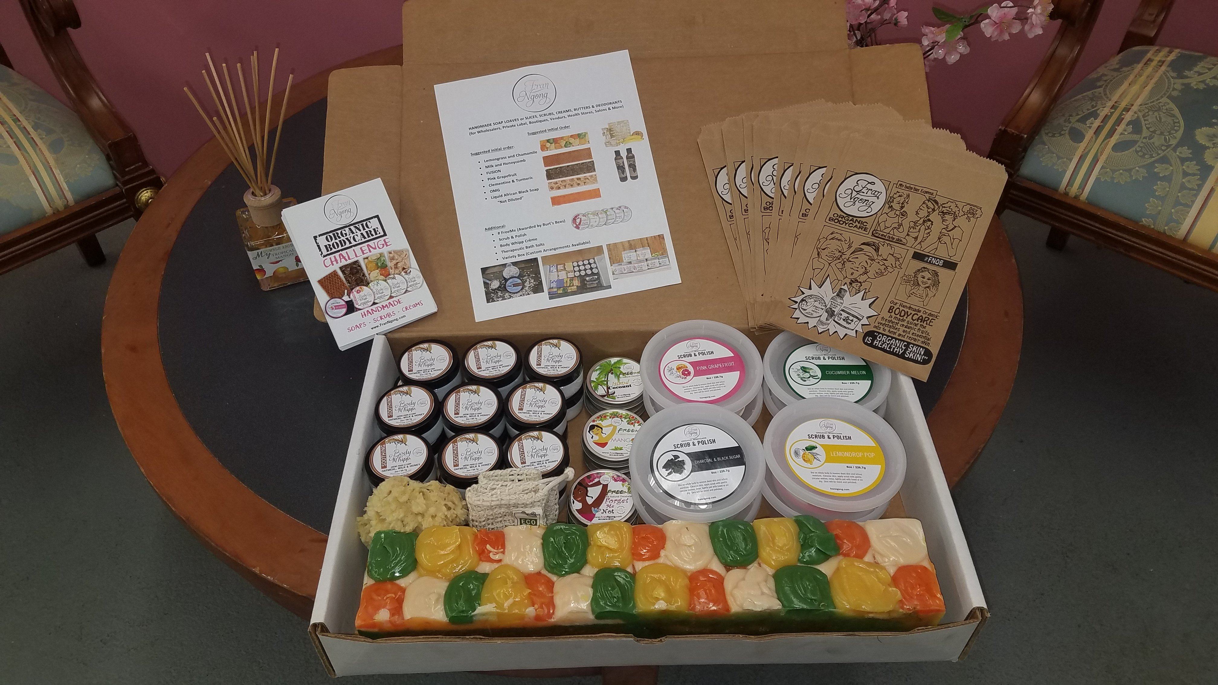 WholeSale Order – Fran's Organic Bodycare