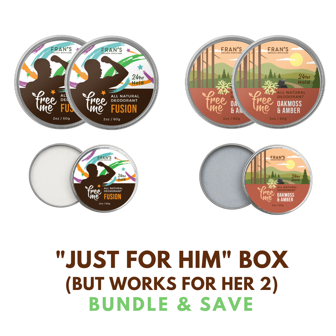 Just For HIM Subscription Box – Fran's Organic Bodycare