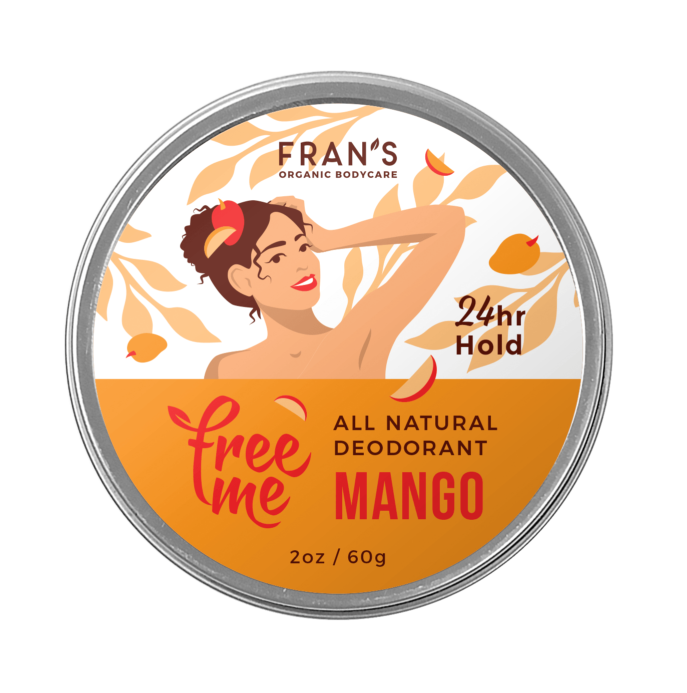 FreeMe All Natural Deodorant – Fran's Organic Bodycare