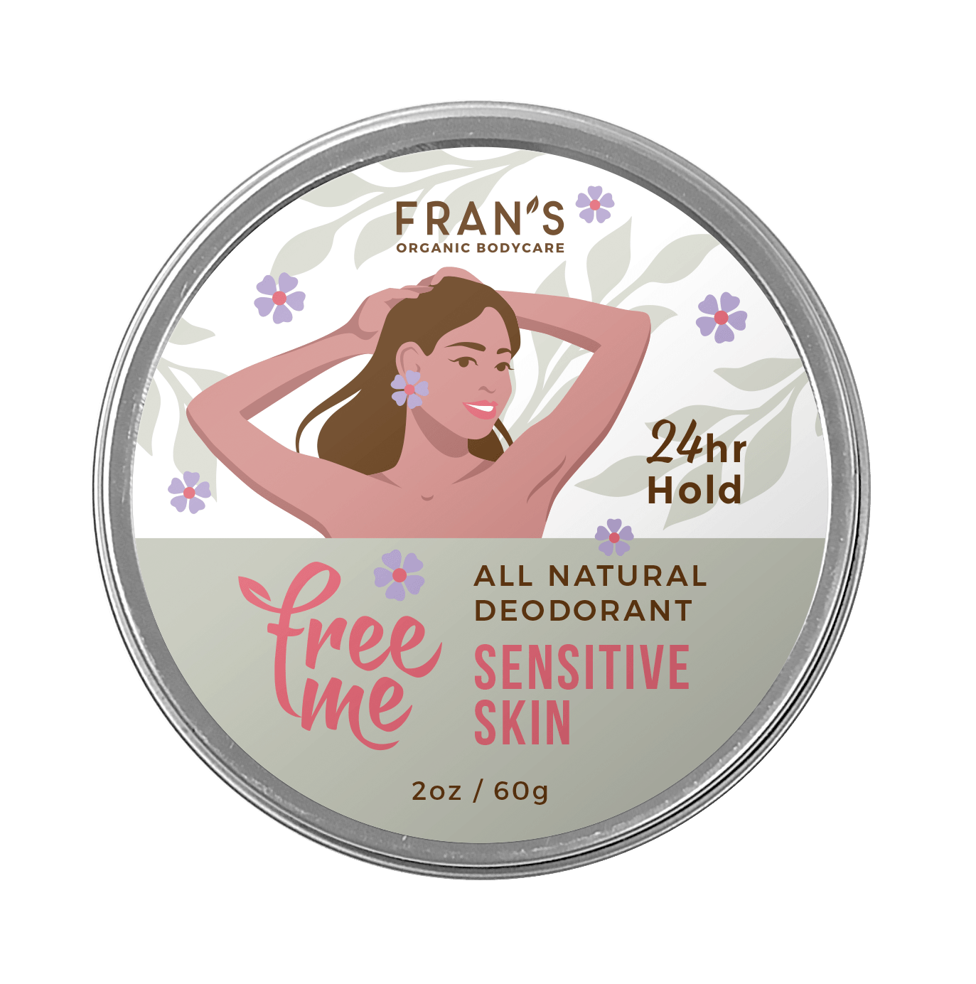 FreeMe All Natural Deodorant – Fran's Organic Bodycare